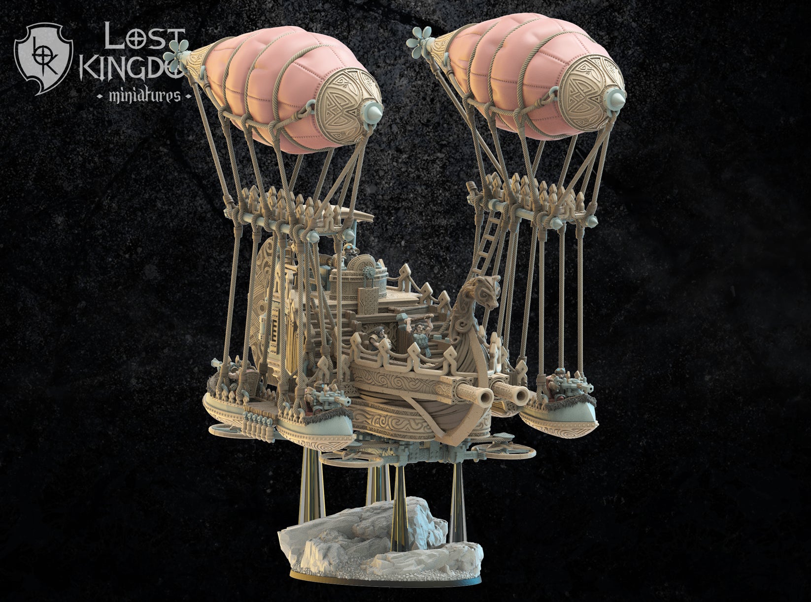 Fugl Airship - Dwarven Airship - Dungeons and Dragons - by Lost Kingdo ...