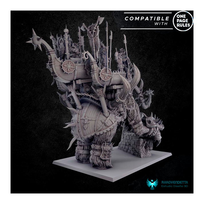 Behemoth - Mammoth - Sons of Destruction - Tabletop RPG Miniature - Ro ...