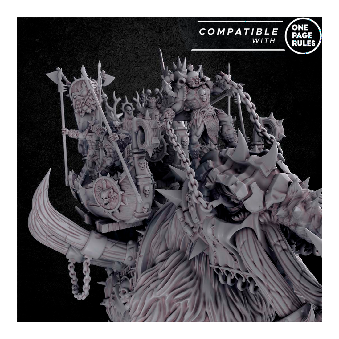 Behemoth - Mammoth - Sons of Destruction - Tabletop RPG Miniature - Ro ...