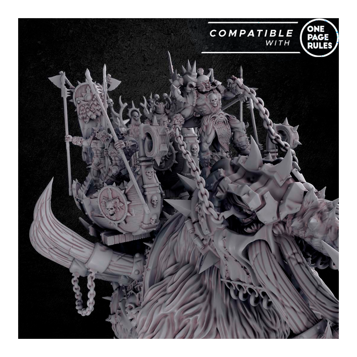 Behemoth - Mammoth - Sons of Destruction - Tabletop RPG Miniature - Ro ...